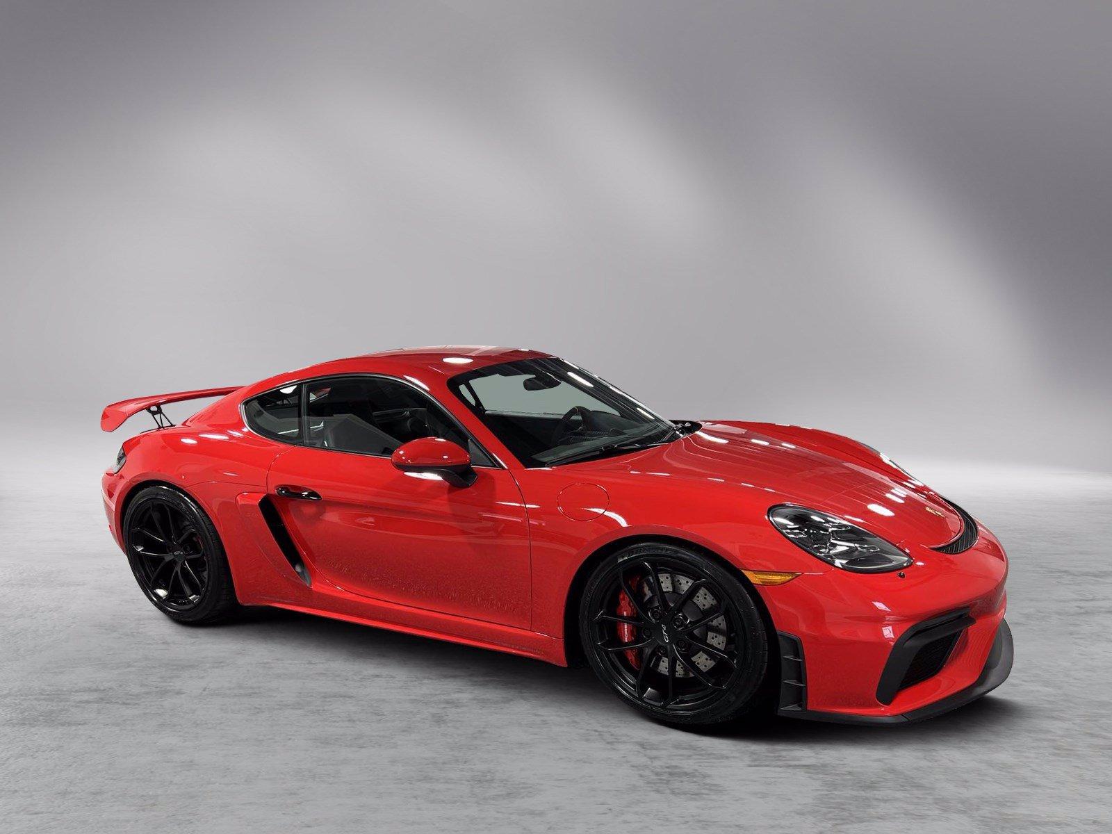 Porsche Cayman Red Interior